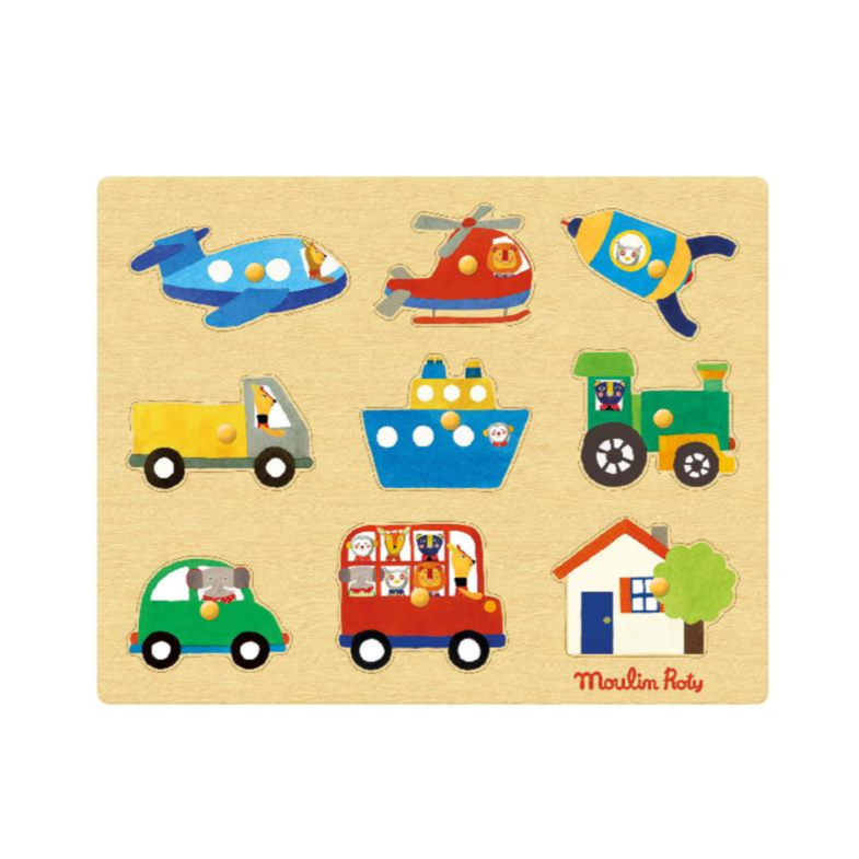 Moulin Roty - Casse-Têtes - Les Transports – Le Petit Cocon