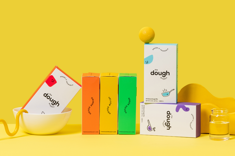 The Dough Project - Ensemble Création de Pâte à Modeler - Couleur Indi – Le Petit Cocon