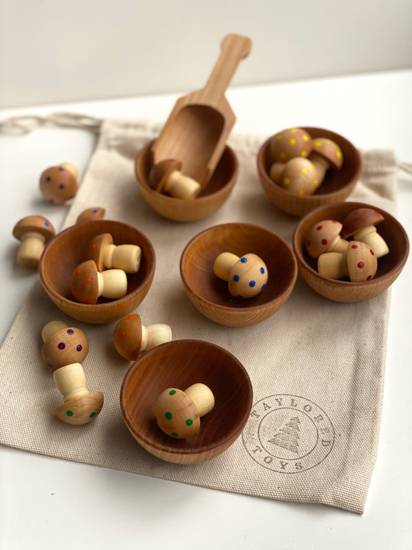 Taylored Toys - Jeu de Tri Montessori - Champignon – Le Petit Cocon